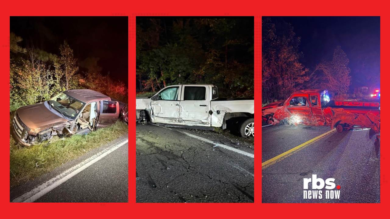 Three-vehicle crash leaves one trapped, several injured – rbs news now